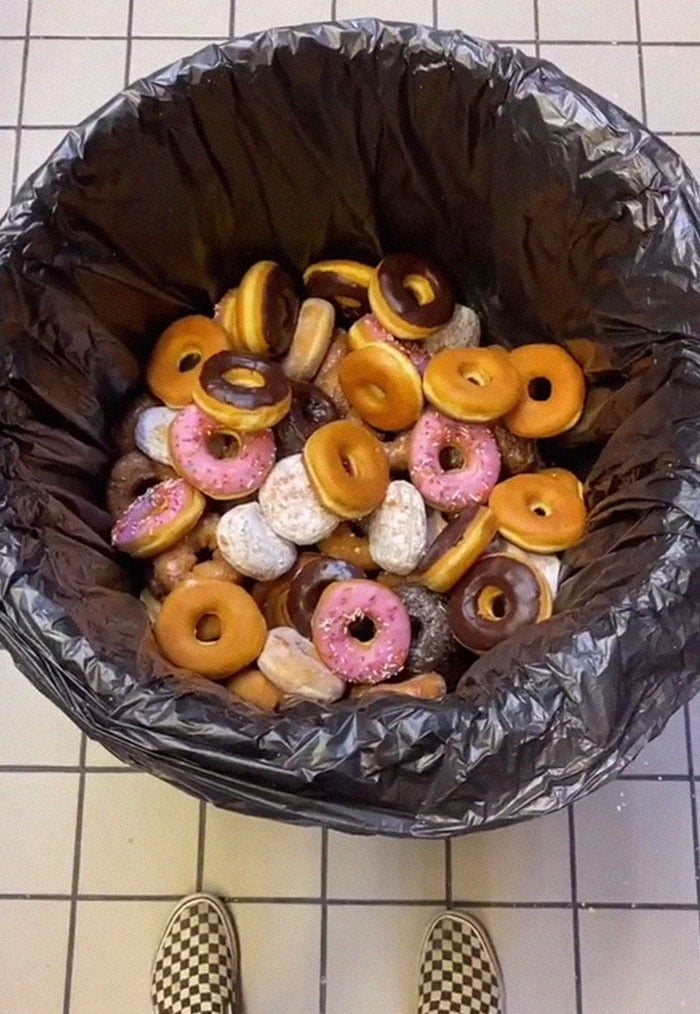 Guy Can t Stand Throwing Away So Many Donuts At His Job Ends Up Giving Them To The Homeless 